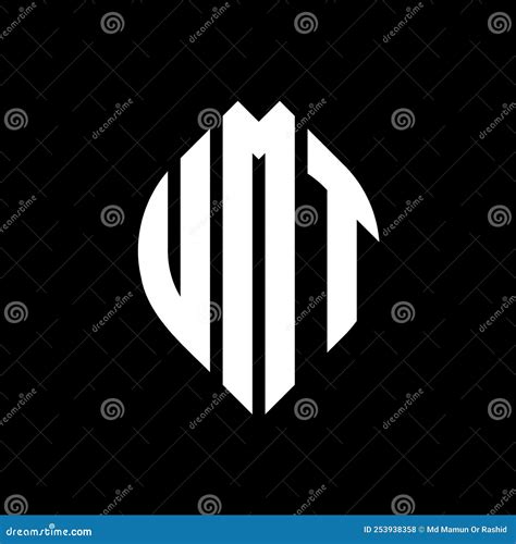 Design De Logo De Lettre En Cercle Avec Forme De Cercle Et Dellipse