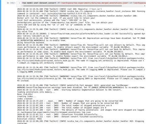 black mask images while converting coco to unet tao toolkit nvidia developer forums