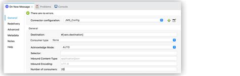 Tune Jms Connector For Performance Mulesoft Documentation