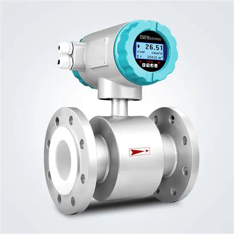 High Precision Wide Range Electromagnetic Flow Meter Flow Monitoring