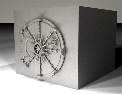 Bank Vault 3d Dxf