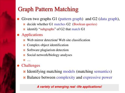 ppt new models for graph pattern matching powerpoint presentation