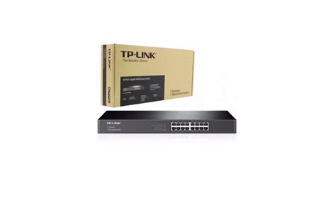 Switch Tp Link 16 Puertos 110 220v 19″ Tl Sg1016 Intek Costa Rica