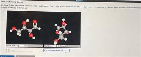 Compound A Is A D Aldopentose That Can Be Oxidized To