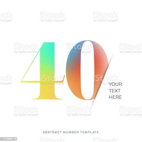 그라데이션 색상 추상 번호 템플릿입니다 기념일 번호 템플릿 격리 기념일 아이콘 레이블 기념일 기호 벡터 스톡 일러스트 레이 션 10에 대한 스톡 벡터 아트 및 기타 이미지