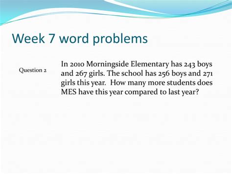 Math Solvers Week 7 Ppt