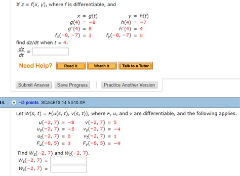 Solved If Z Fx Y Where F Is Differentiable And X Chegg