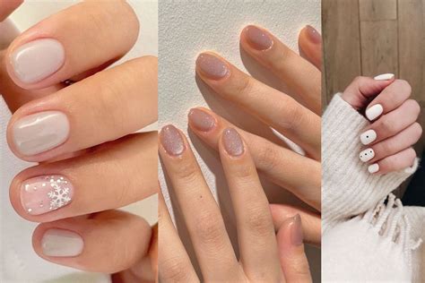 30 مدل جذاب و شیک ناخن با طرح مینیمالیستی برای زمستان 1402 ستاره