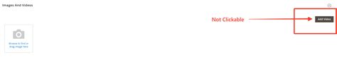 Magento2 Add Video Button Is Not Clickable On Magento 224 Magento