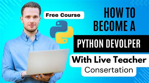 Python Course With Live Teacher Consertation Freepythoncourse