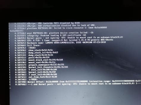 not able to boot pc pic attached r linux