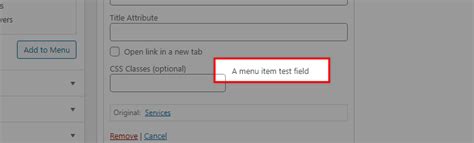 How To Add Custom Fields To Wordpress Menu Items Pressidium®