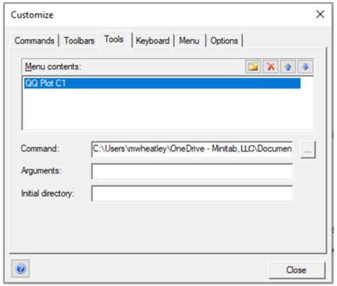 Quickly Run A Python Script With A Button In Minitab