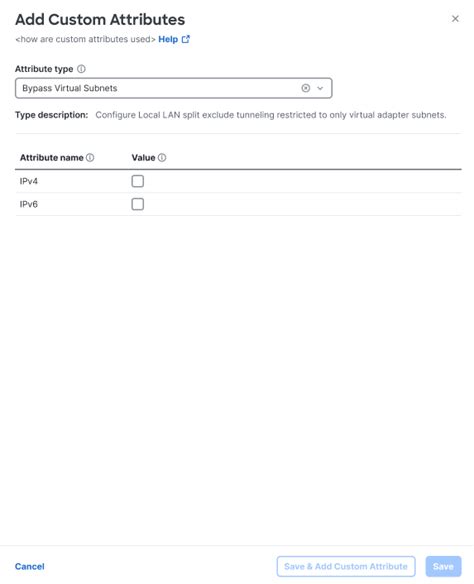 Define Custom Attributes