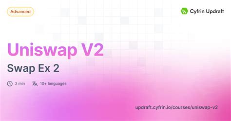 uniswap v2 swap ex 2