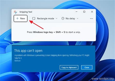 Fix Snipping Tool Error This App Cant Open In Windows 11 Solved