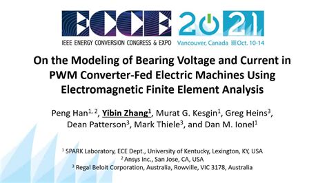 Yibin Zhang On Linkedin Ieeeorg Bearingcurrent Bearingvoltage Finiteelementanalysis…