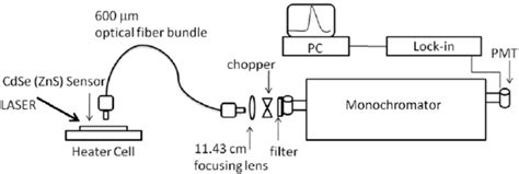 Experimental Setup Used To Characterize The Temperature Sensor Download Scientific Diagram