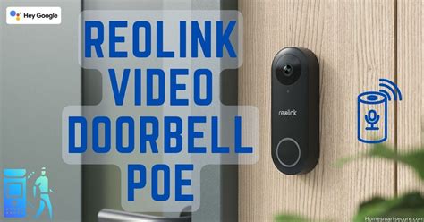 Reolink Video Doorbell Poe Home Smart Secure
