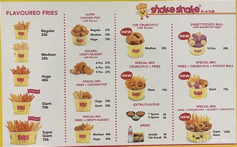 Selalu Diperbarui Menu Shake Shake In A Tub Gubeng Surabaya