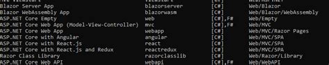 How To Create A Aspnet Core Project In Vbnet Language Using Dotnet