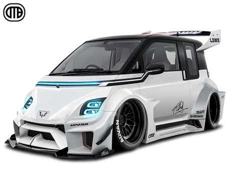 Wuling Air Ev With Liberty Walk Body Kit By Dodothaboi On Deviantart