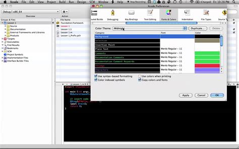 Xcode Tips L1 Preferences YouTube