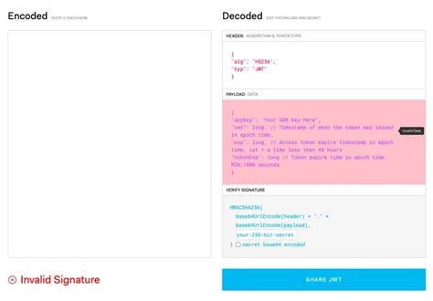 How To Create A Sample Jwt For The Meeting Sdk