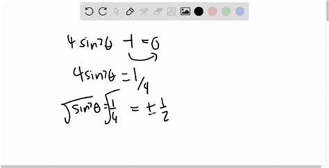SOLVED Find the smallest positive number θsuch that sinθ 0 4