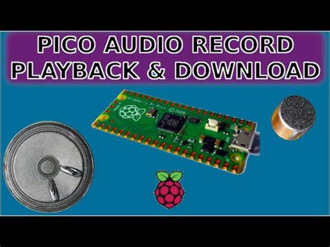 Raspberry Pi Pico Audio Recordplaywav File