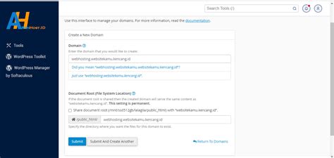 Cara Membuat Subdomain Di Cpanel Arenpedia