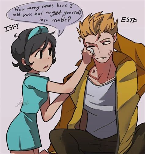 Isfj X Estp