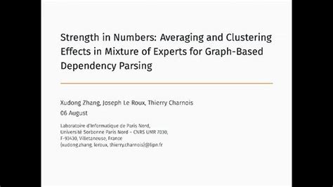 Underline Strength In Numbers Averaging And Clustering Effects In Mixture Of Experts For