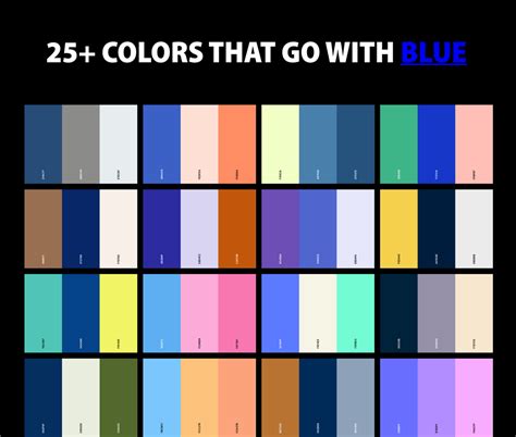 25 Best Colors That Go With Blue Color Palettes Creativebooster