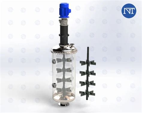 Rushton Turbine Impeller Agitator For Industrial Capacity Litre 500 L At ₹ 150000 In Vadgam