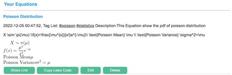 DeepNLP Equation Workspace Manage Edit Share And Display Your Equations