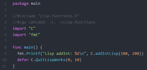 Calling Lisp Functions From Go Language Rangarajan Krishnamoorthy On