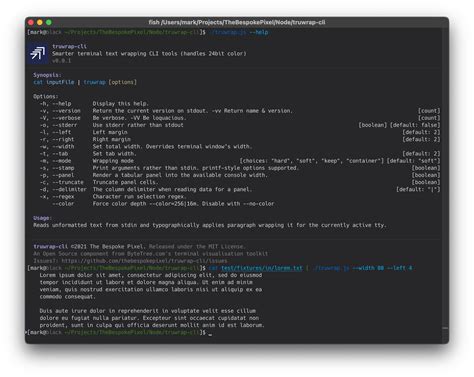 Github Thebespokepixeltruwrap Cli Cli Wrapper For Truwrap