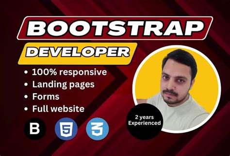 Make Bootstrap Responsive Website Or Bootstrap Landing Page By Umerlogic Fiverr