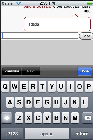 Css IPhone Web Application Input Field In A Position Absolute Container Stack Overflow