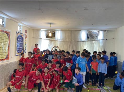 همایش بازیهای کودکانه در مدرسه پسرانه شهید حاج قاسم سلیمانی سازمان