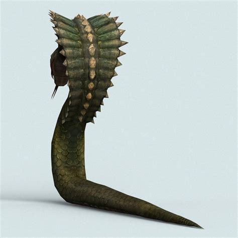 Fantasy Monster Python D Model By Dseller