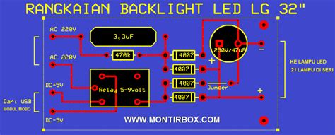 Cara Membuat Inverter Backlight Tv Led Riset