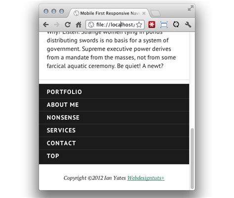 A Simple Responsive Mobile First Navigation Envato Tuts