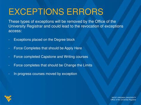 Processing Exceptions Ppt Download