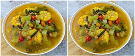 Resep Sayur Asem Sederhana Segar Enak Dan Mudah Dibuat
