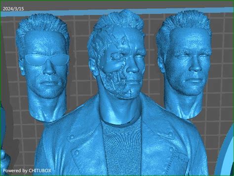 Terminator T800 Statue Stl File 3d Print