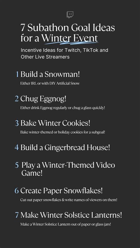 Subathon Ideas Twitch Subathon Goal Ideas Subathon Incentive Ideas