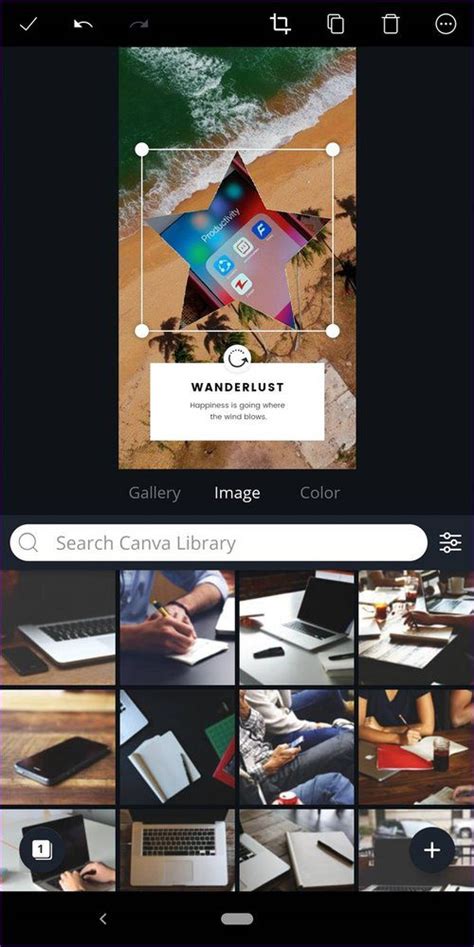 How To Crop Pictures Into Shapes In Canva Desktop And Mobile Apps