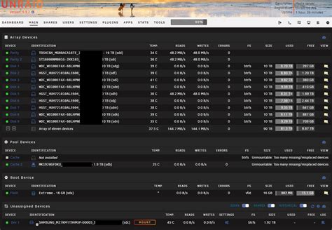Cache Pool Drive Not Installed Upon Reboot Unmountable Too Many Missing Misplaced Devices
